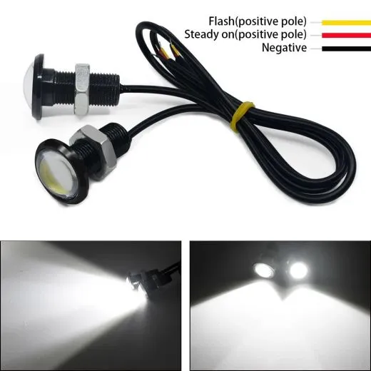 Mini LED Strobes Set 12V - Weiß - SUCCESS COURIER SL