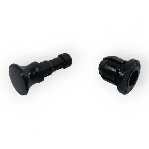 Nylatch Panel Verschlussmuffe mit Spreizknopf schwarz - Hartwell