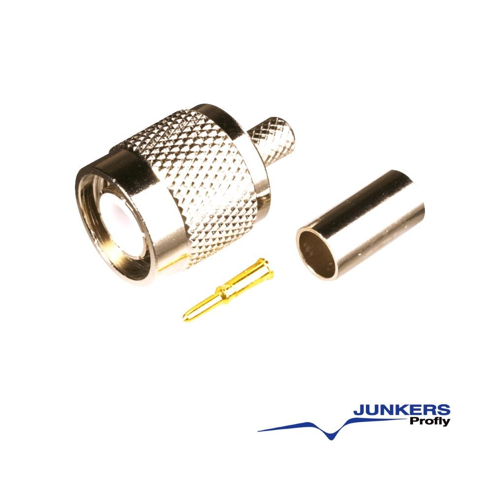 TNC Stecker zum Crimpen 50 Ohm für RG58 Kabel - Junkers Profly GmbH